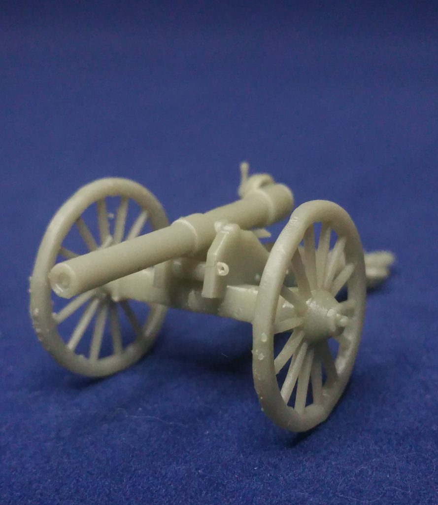 12 pdr Whitworth breechloading rifle open, unloaded