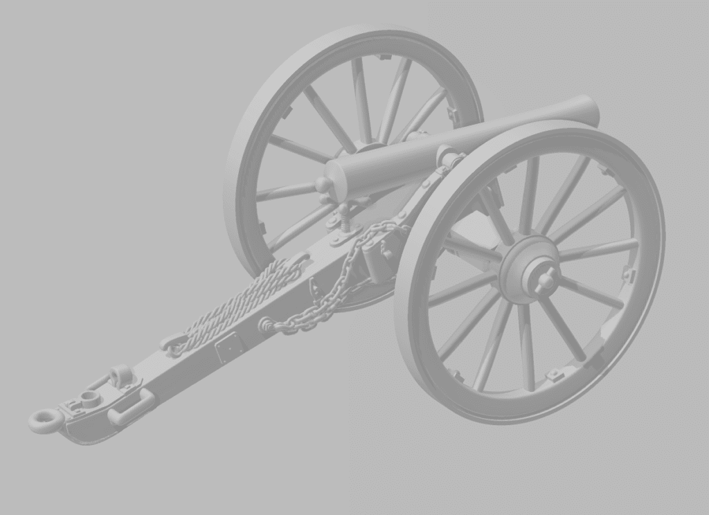 12 pounder M1857 Napoleon un-equipped