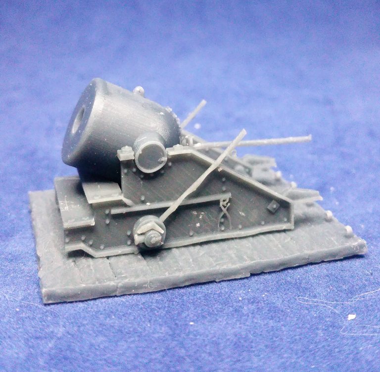 13-inch sea coast mortar with platform, model 1861 –