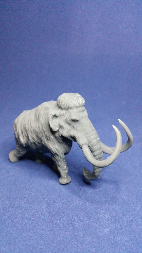 Woolly Mammoth trunk inwards –