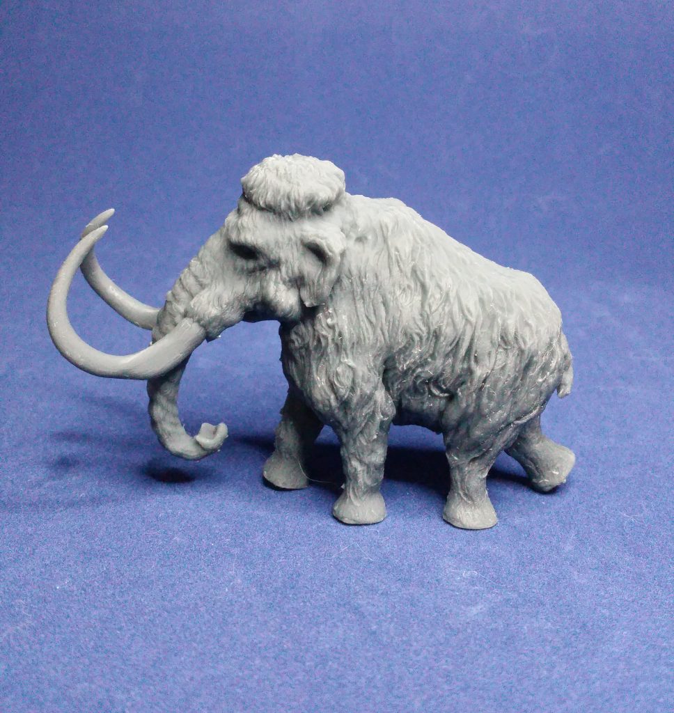 Woolly Mammoth trunk inwards –