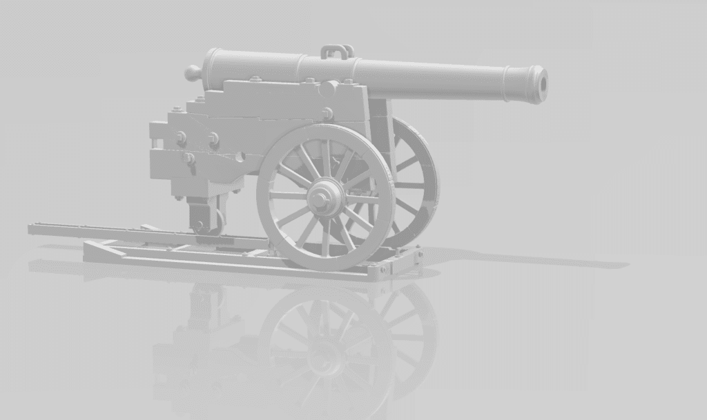 Canon De 16 Gribeauval - French 16pdr Fortress Gun, Napoleonic • Speira ...