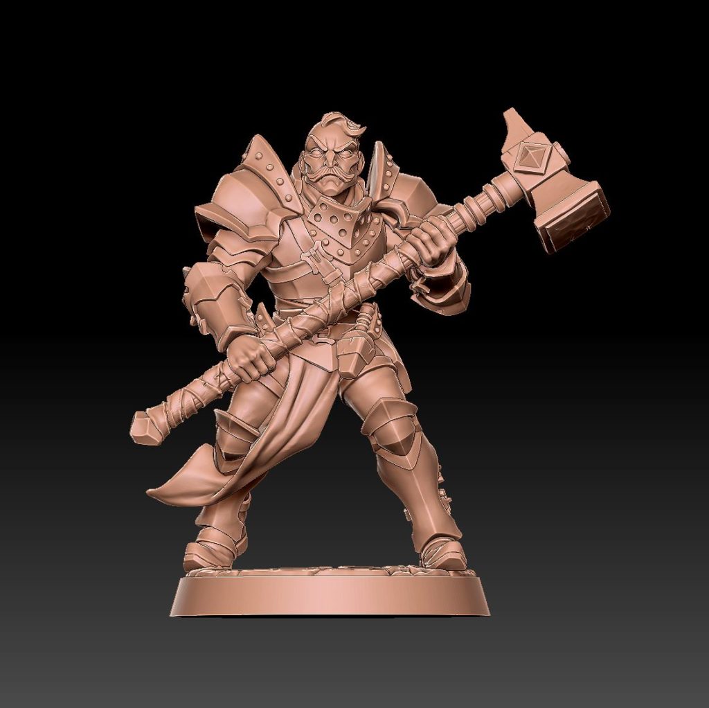 Male Fighter AG • Speira Miniatures