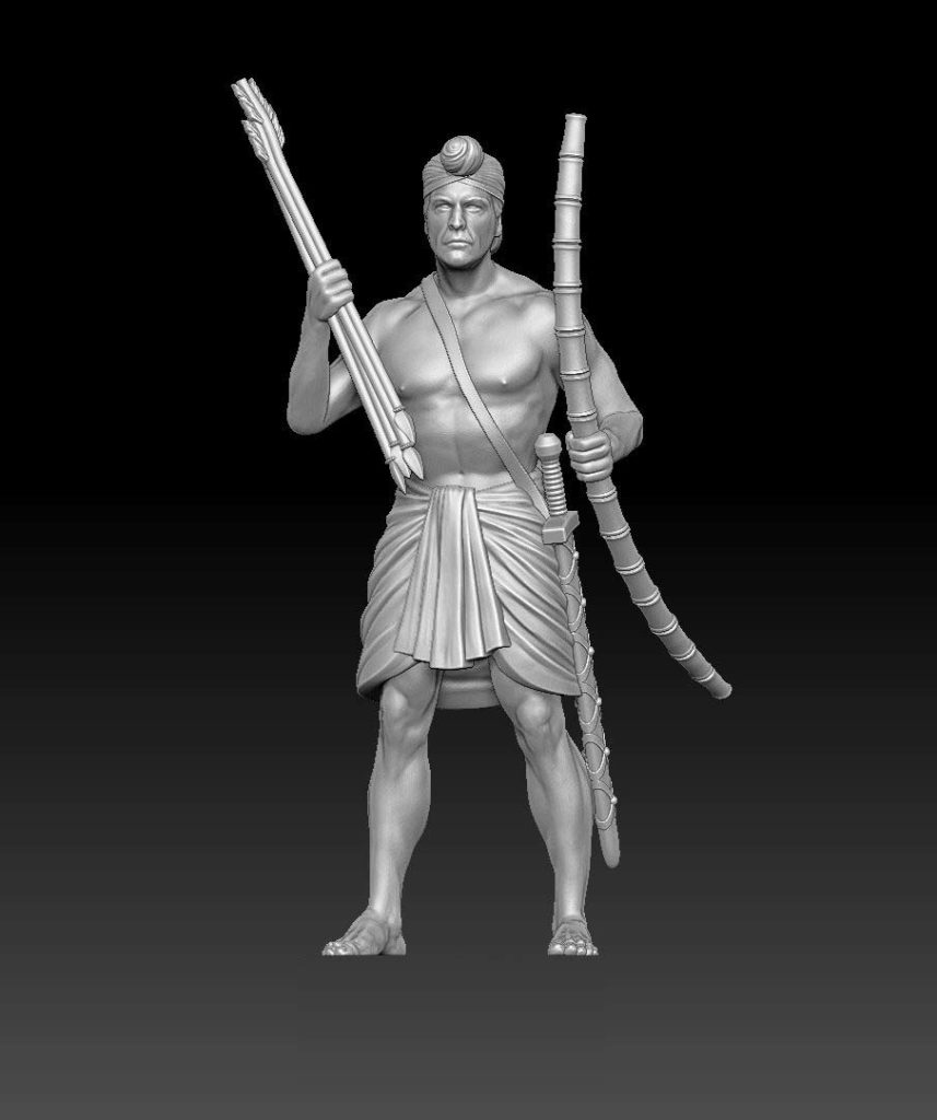 Indian Archer Version 2 Tower Crew • Speira Miniatures