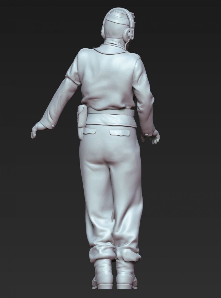 German Tank Officer For Cupola • Speira Miniatures