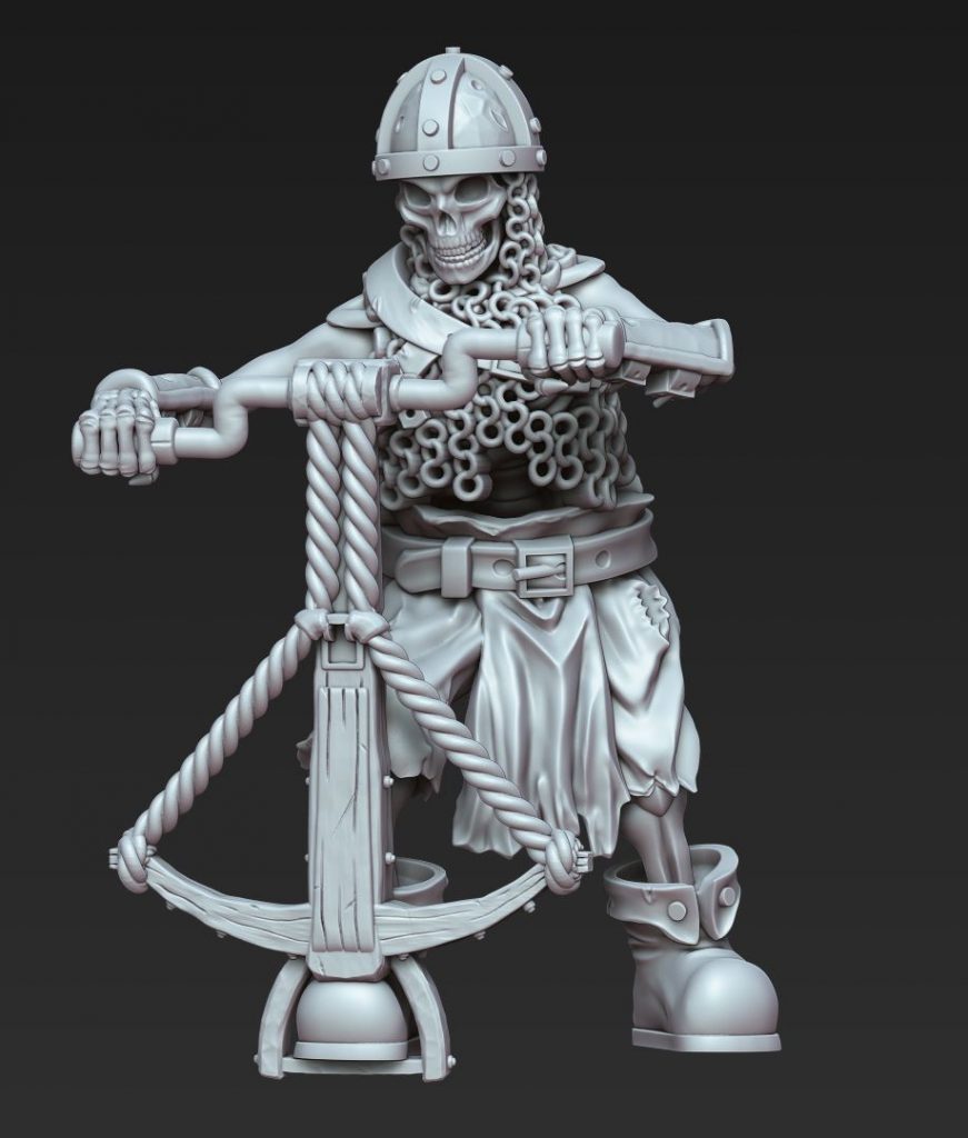 Skeleton Reloading Crossbow RF • Speira Miniatures