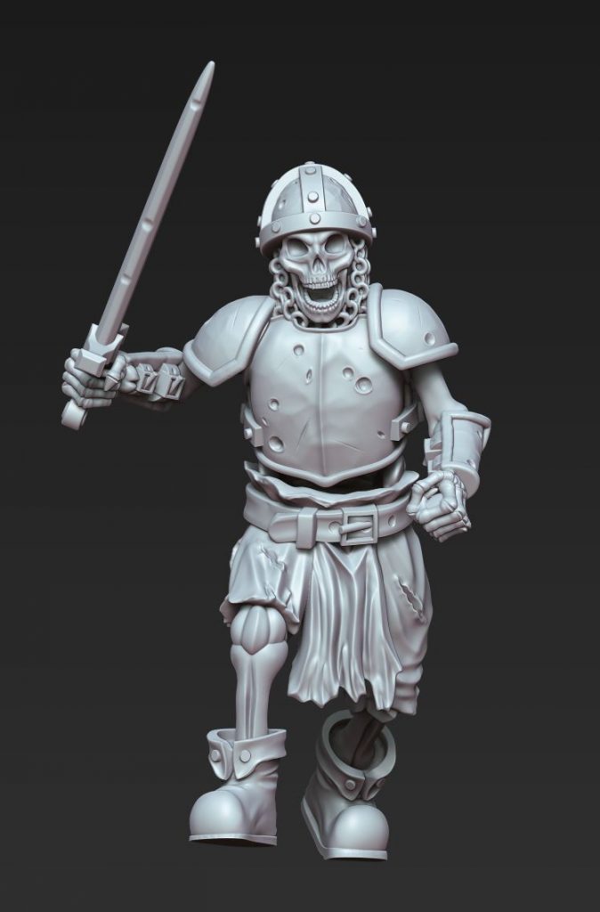 Skeleton With Sword RF • Speira Miniatures
