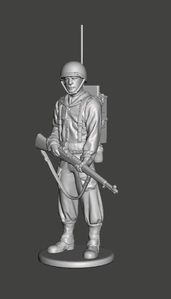 American engineer standing with rifle AS – Speira Miniatures