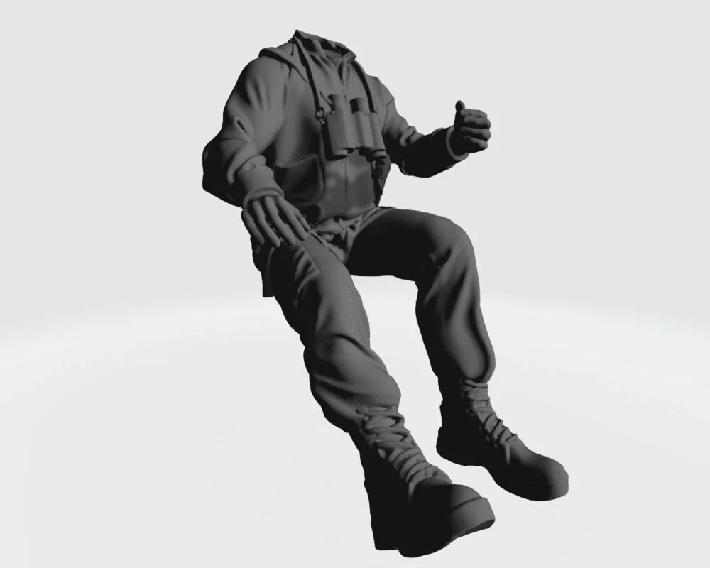 American WW2 Tank Crew Driving - AoW • Speira Miniatures