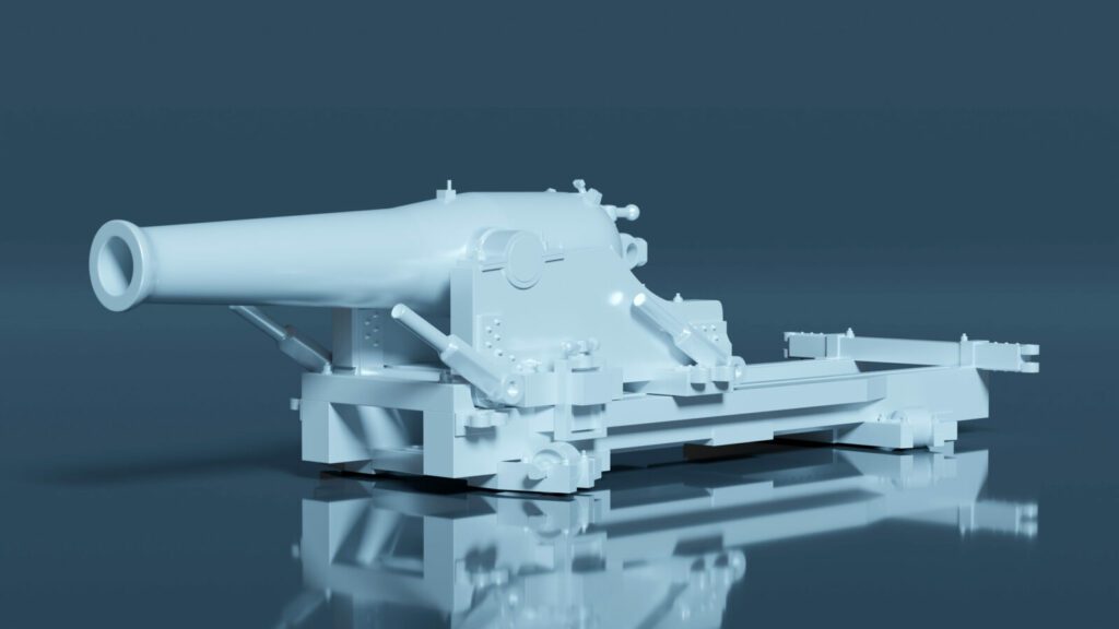 Dahlgren 11 inch naval gun –