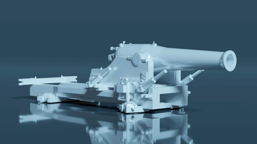 Dahlgren 11 inch naval gun –