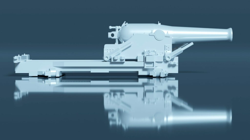 Dahlgren 11 inch naval gun –