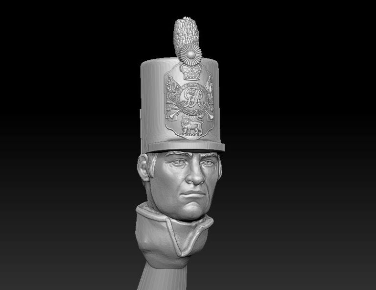 Separate Head British Stovepipe Shako V2 • Speira Miniatures