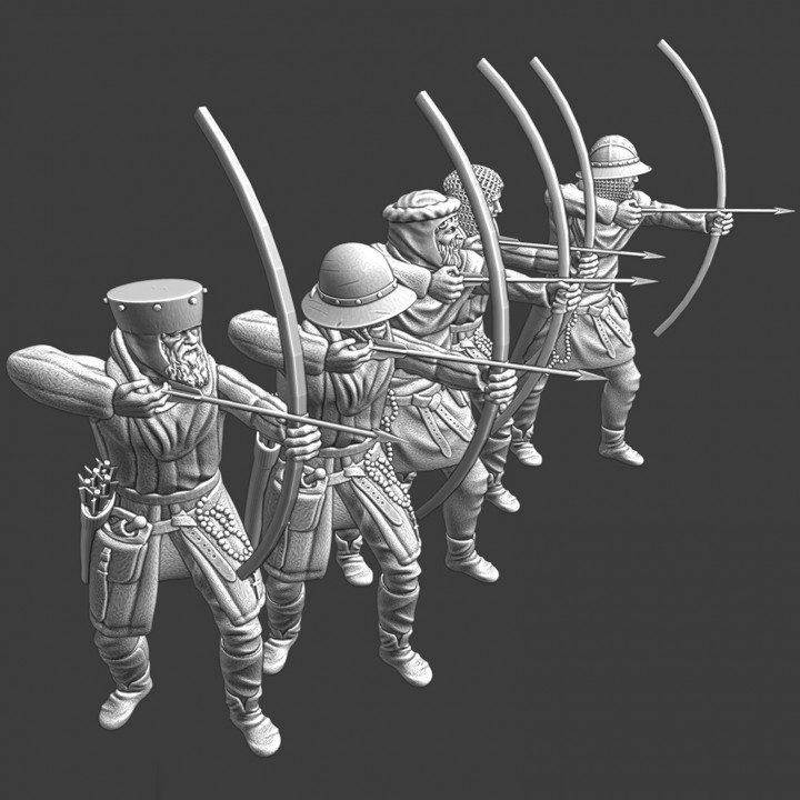 Medieval archers - Firing - NCM –