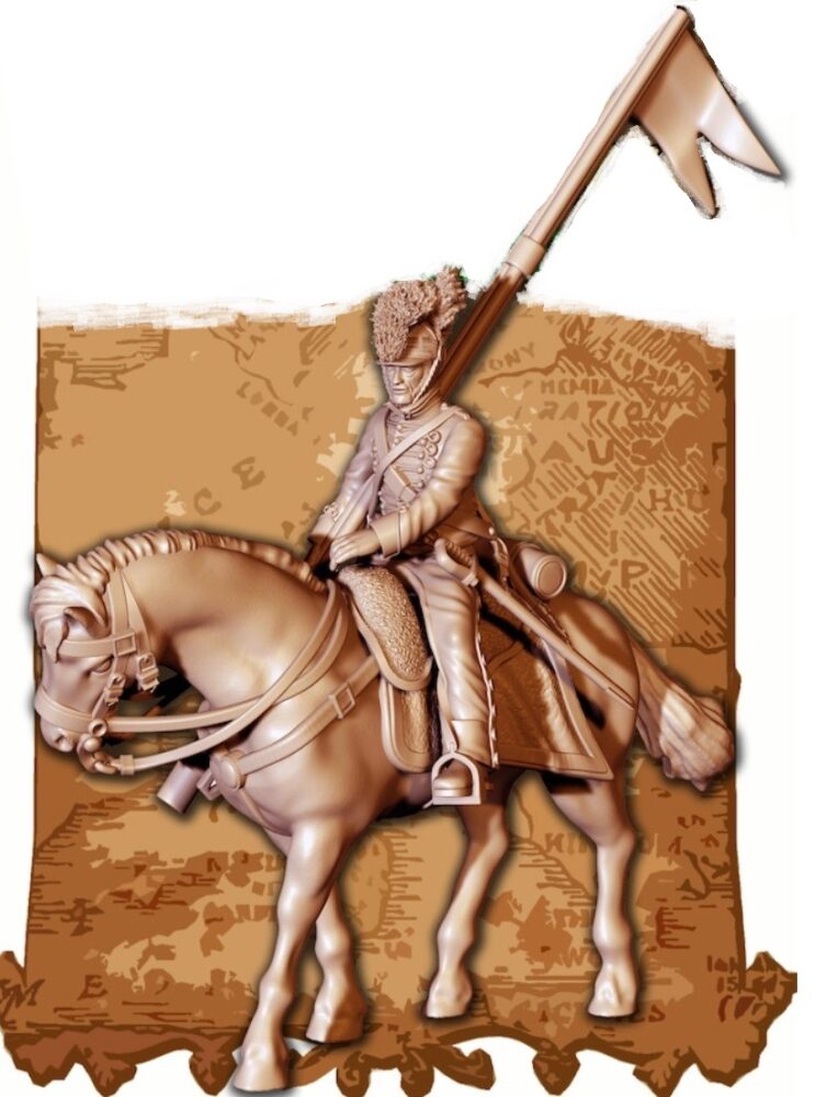 british mounted rocketeer