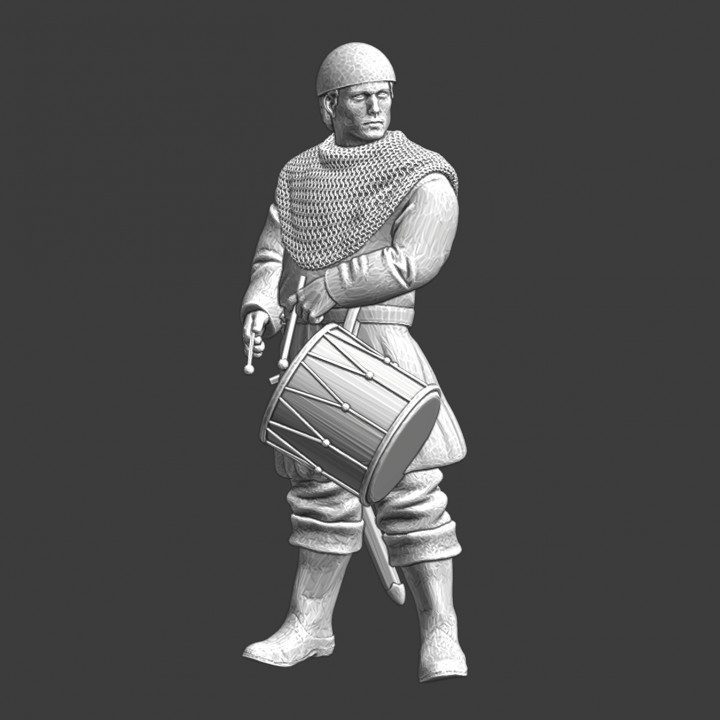 Medieval drummer boy – crusades – NCM