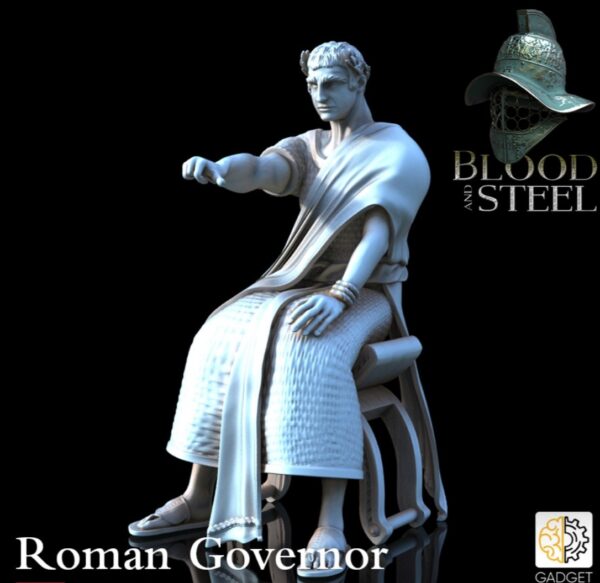 Roman governor on stool – Speira Miniatures