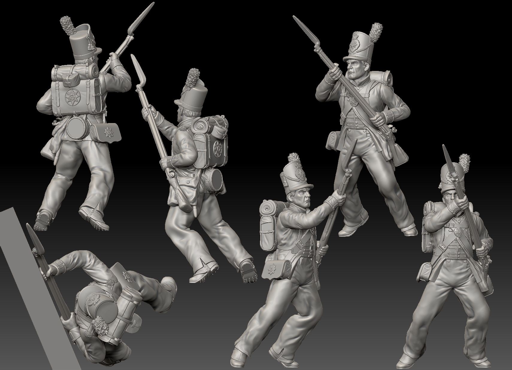 Coldstream Guards 1815 - Pushing –