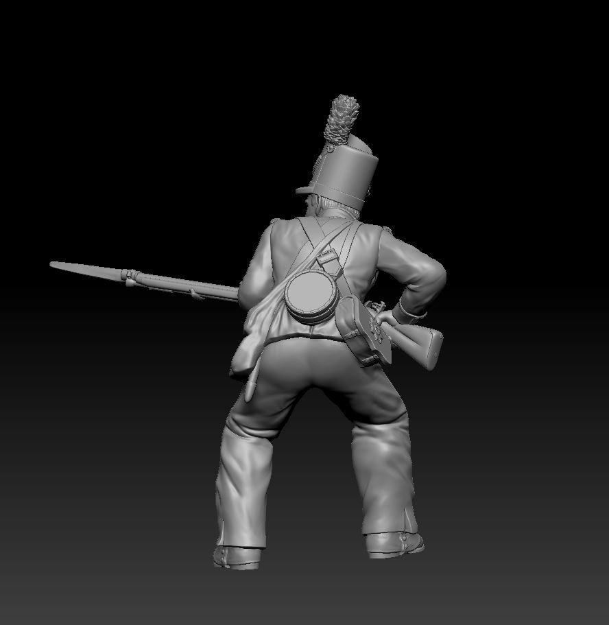 Coldstream Guards 1815 - Crouching still standing no backpack –