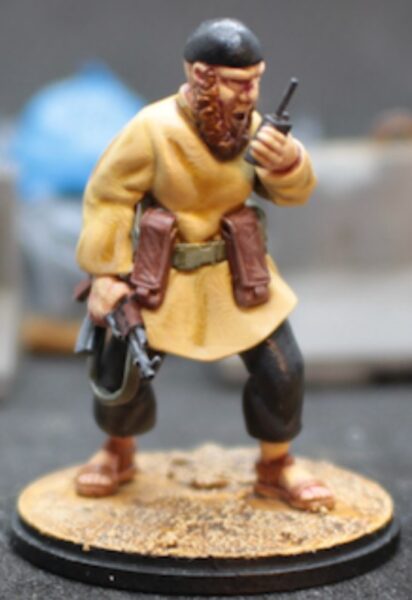 Middle East And North Africa Rebel, Commander Talking • Speira Miniatures