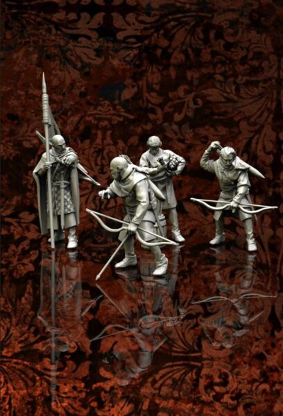 Peasant Archers With Standard • Speira Miniatures