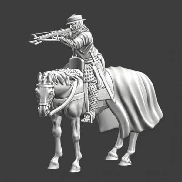 Medieval Mounted Crossbowman - NCM • Speira Miniatures