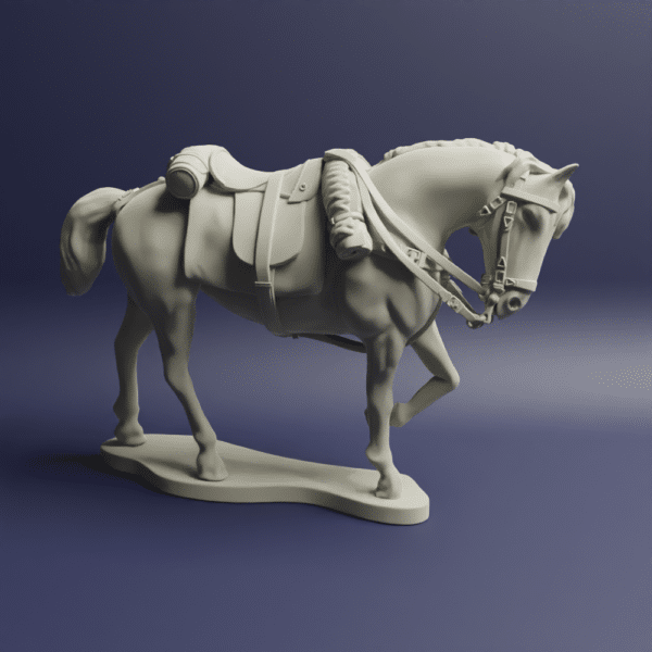 Napoleonic British Heavy Cavalry Horses Horse A 3a • Speira Miniatures