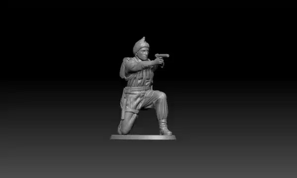 WW2 British Commando Soldier 3 V2 • Speira Miniatures