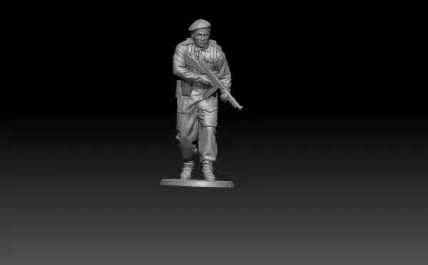 WW2 British Commandos Soldier 4 V2 • Speira Miniatures