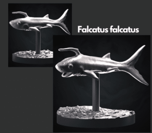 Falcatus Falcatus, Happy - Life Sized "Dinosaur" • Speira Miniatures