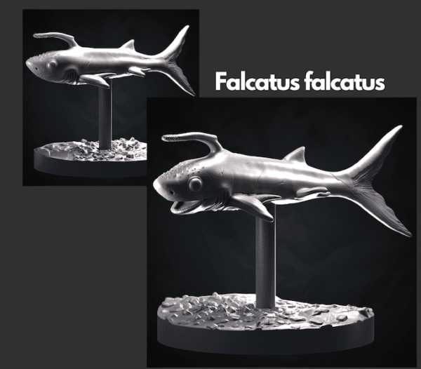 Falcatus Falcatus, Happy - Life Sized "Dinosaur" • Speira Miniatures