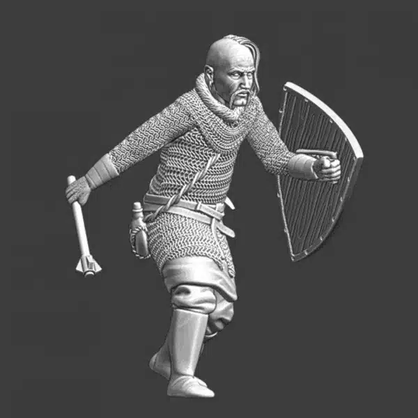 Medieval Kievan-Rus Militia Cossack Warrior - NCM • Speira Miniatures