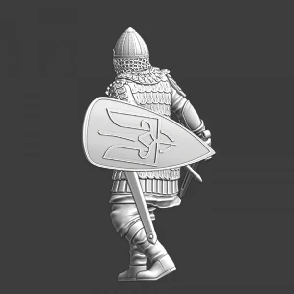 Medieval Kievan Rus Warrior - Shield And Sword - NCM • Speira Miniatures