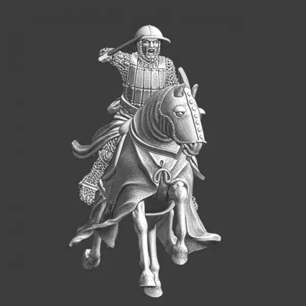 Medieval Danish Vassal Knight Charging - Lake Peipus 1242 - NCM ...