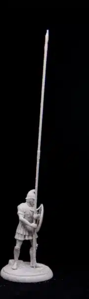 Macedonian Phalangite With Phrygian Helmet And Linen Armour Rear Rank ...