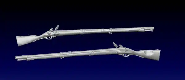 10x Model 1777 Year IX Dragoon Musket, Closed • Speira Miniatures