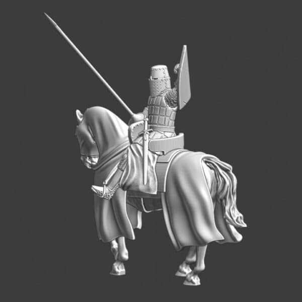Mounted Medieval Knight – Giving commands with his shield – Speira ...