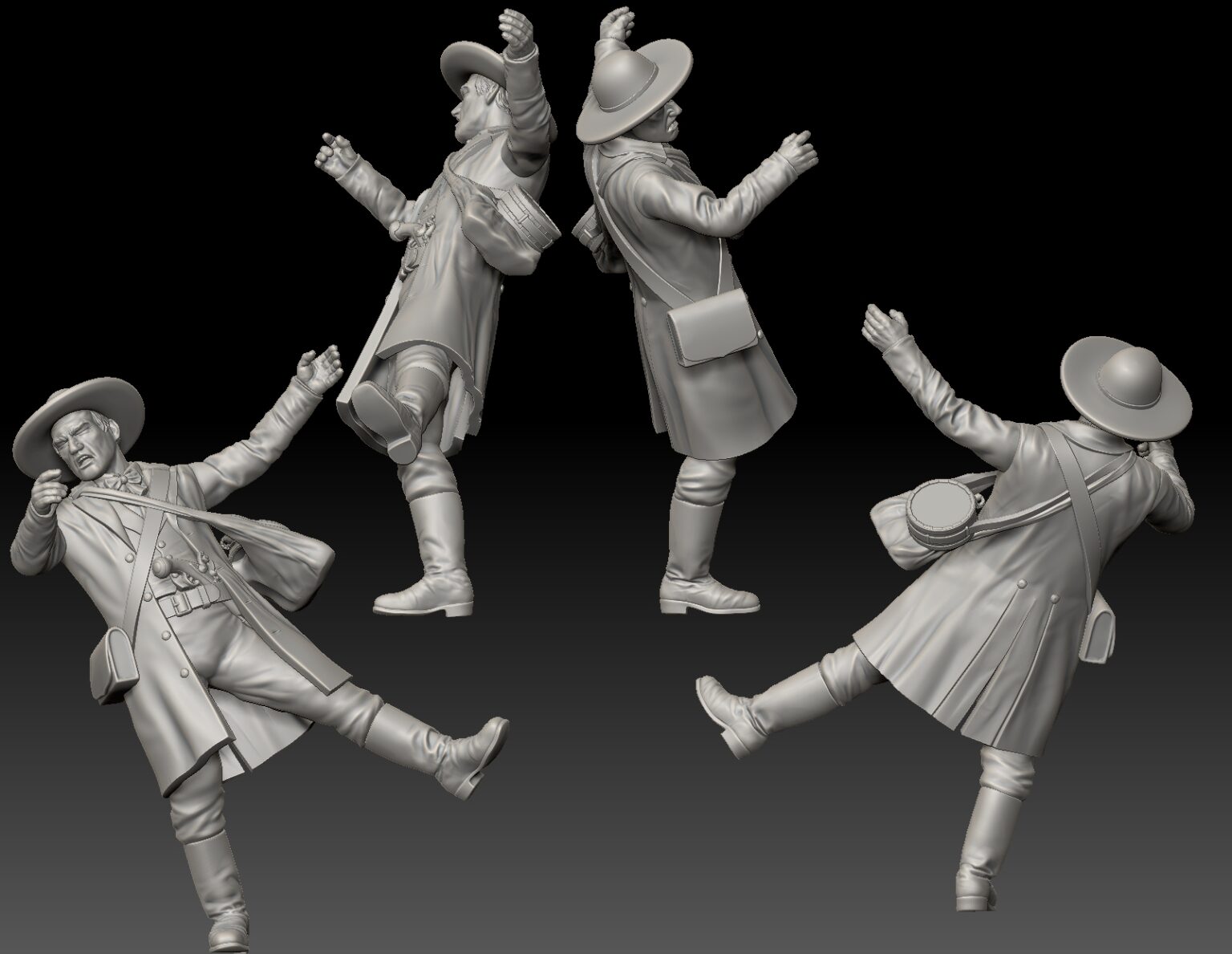 Alamo Defender falling – Speira Miniatures