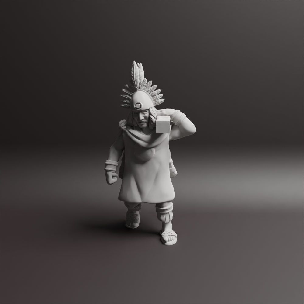 Inca Empire Mummy Porter 2 • Speira Miniatures