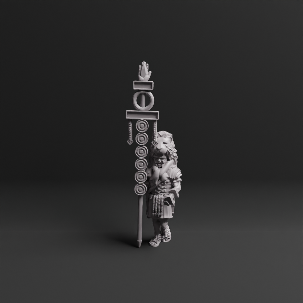 Roman Legionaries Command Signifer 01 – Speira Miniatures