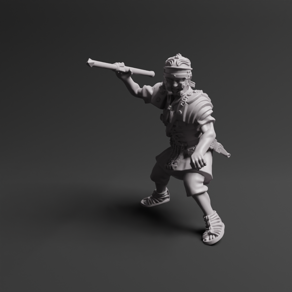 Roman Legionary Pilum Fighting 05 • Speira Miniatures