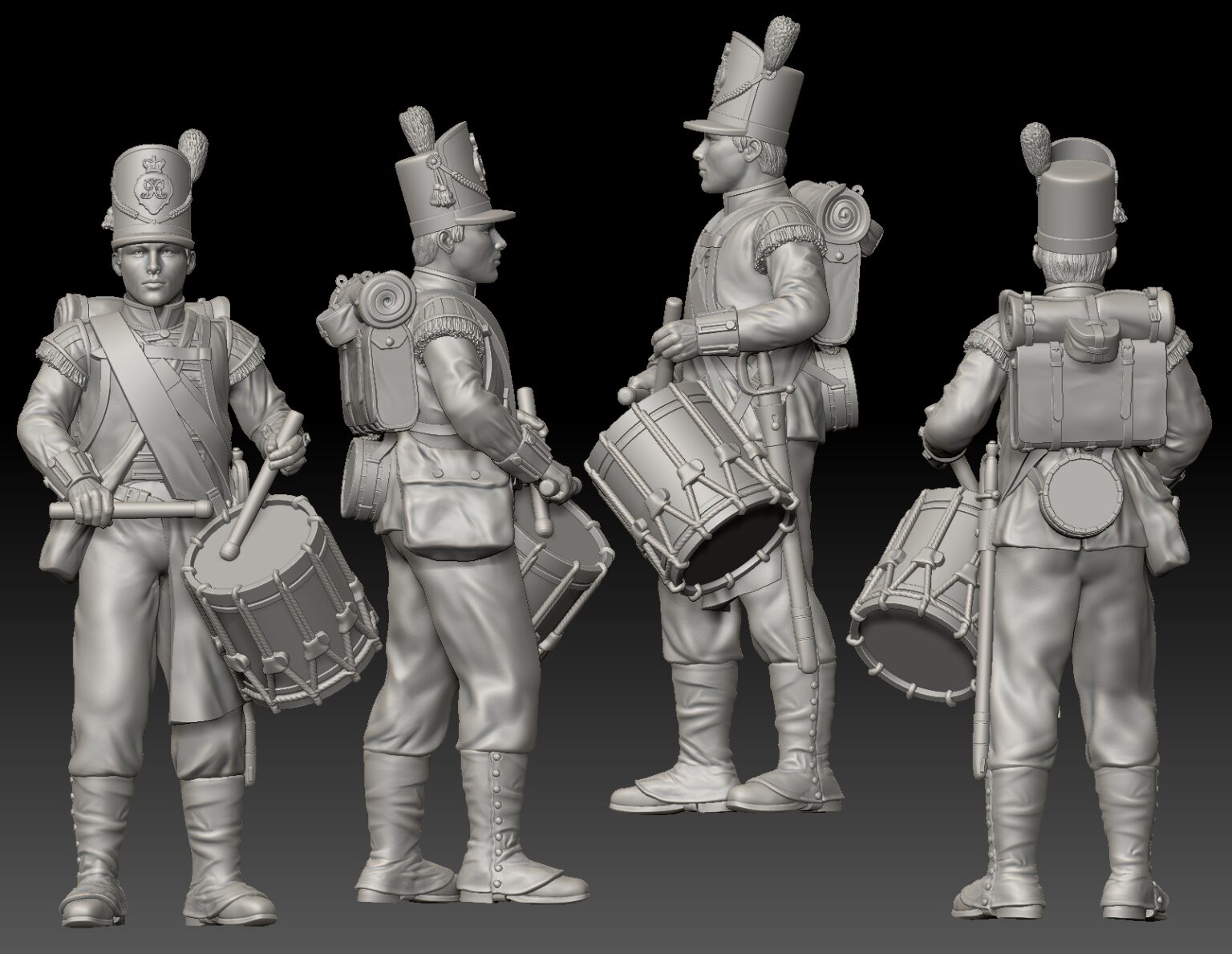 Drummer Boy British 27th “Inniskillin” Regiment of Foot-Waterloo 1815 ...